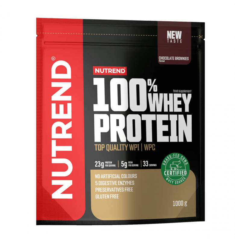 Nutrend %100 Whey Protein Çikolata Browni