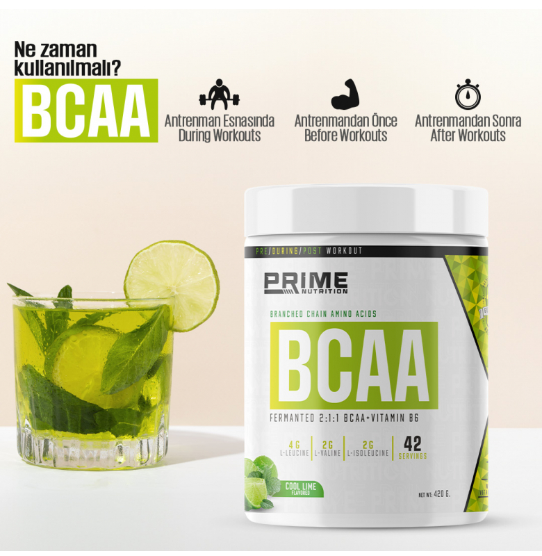 Prime Nutrition BCAA 2:1:1 Cool Lime