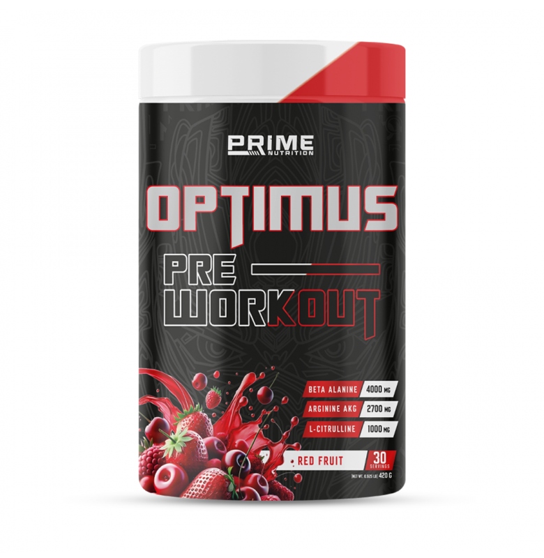 Prime Nutrition Optimus Pre-Workout Red Fruit