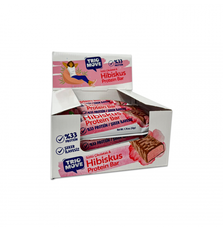 Trio Move %33 Fit Protein Bar Hibiskus